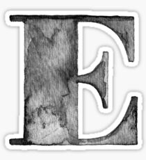 Letter E: Stickers | Redbubble