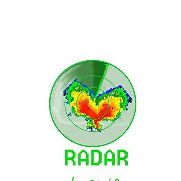 "Radar Love T-shirt" Sticker for Sale by emtakesphotos | Redbubble