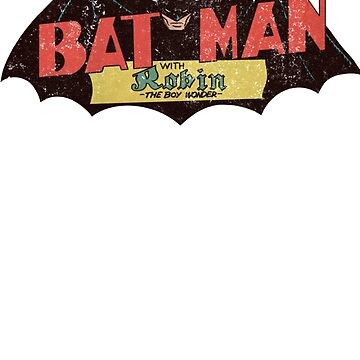 "Bat Icon retro " Sticker for Sale by TaraBrown6 | Redbubble