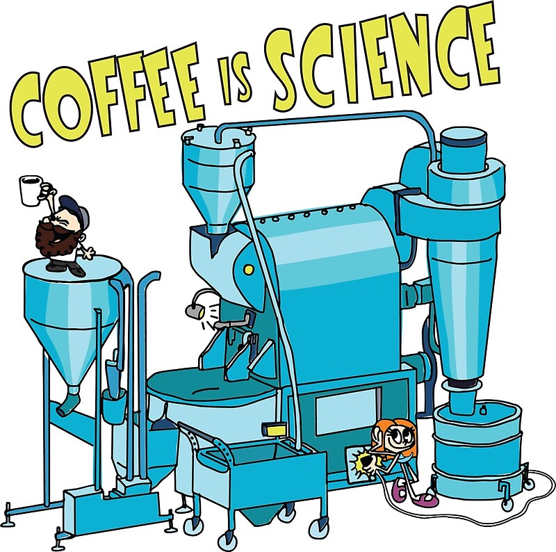 "Coffee Is Science" by Robert Hoos | Redbubble