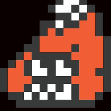 "Firefin Pixelart " Sticker for Sale by Timunce | Redbubble