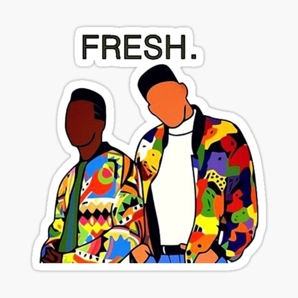 Fresh Prince Stickers | Redbubble