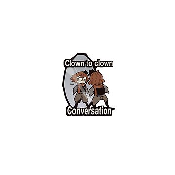 "Idv Weeping clown" Sticker for Sale by Rain5rain5 | Redbubble