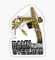 Crane Operator Stickers | Redbubble