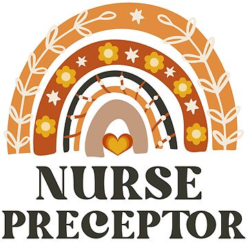 "Nurse Preceptor Vintage Rainbow" Spiral Notebook for Sale by AsinusAS ...