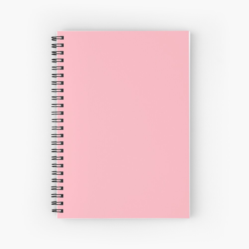 "Pink" Spiral Notebook by Sevenelev | Redbubble