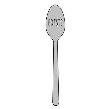"POTSIE Spoon" Sticker for Sale by Dystopian Dreams | Redbubble