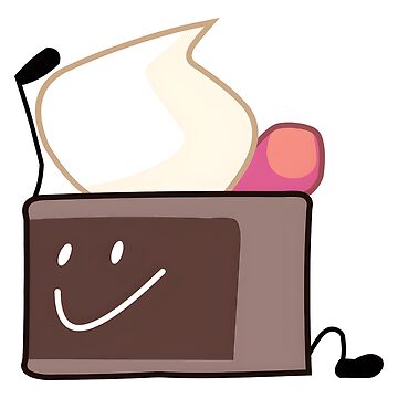 "Chocolate cake Television - bfb cake" Sticker for Sale by GottliebBode ...