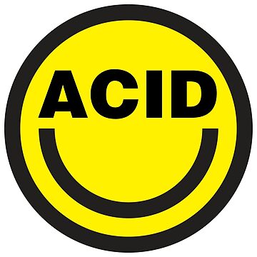 "Acid House" Sticker for Sale by nostunts | Redbubble