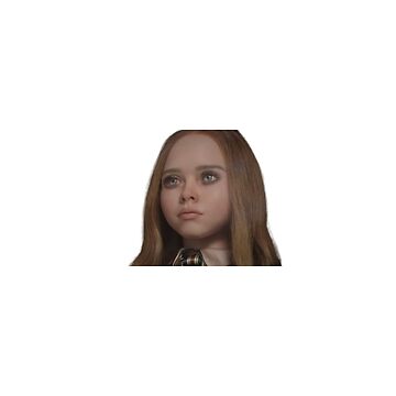 "m3gan" Sticker for Sale by Kiara3000 | Redbubble