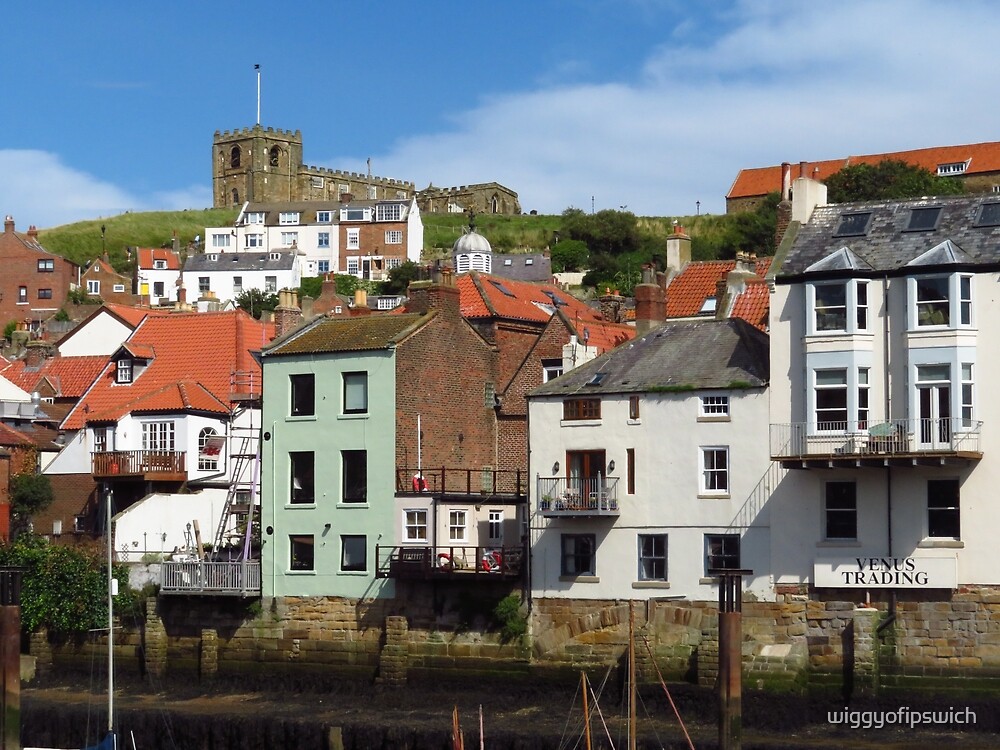 "The East Side of Town, Whitby" by wiggyofipswich | Redbubble