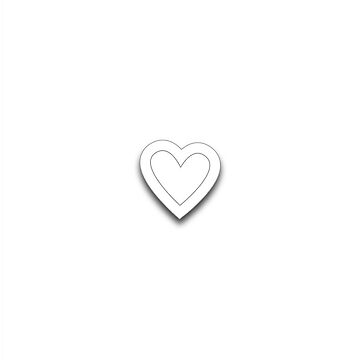 "Small White Heart Sticker" Sticker for Sale by mdstationery | Redbubble
