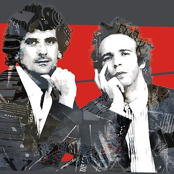 "Massimo Troisi & Roberto Benigni: Italian Actors in Pop Art" Sticker ...