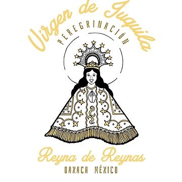 Pegatina for Sale con la obra «Virgen de Juquila - Peregrinación ...