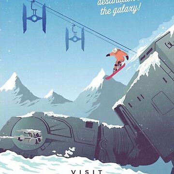 "Visit Hoth vintage" Poster for Sale by lmacejkovic | Redbubble