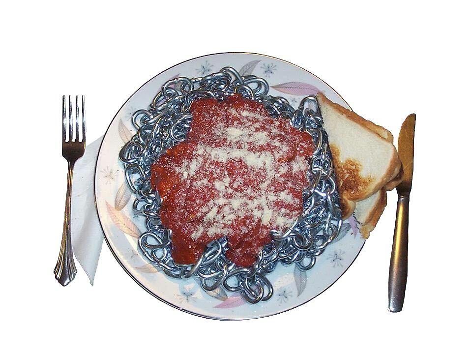 "Spaghetti Cursed Image" by SqueezinPeaches | Redbubble