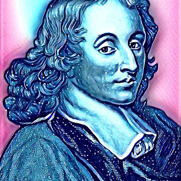 "Blaise Pascal Artwork | Blaise Pascal Portrait | Blaise Pascal Wall ...