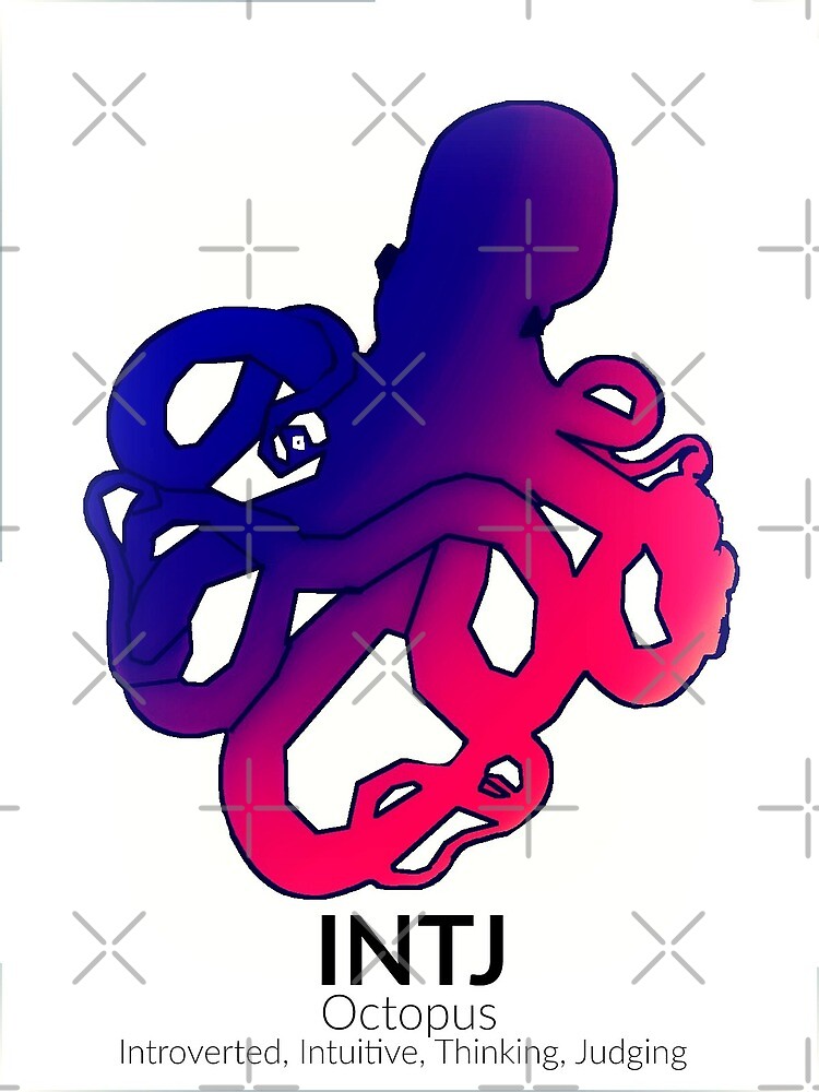 "INTJ MBTI SPIRIT ANIMAL" by CLYONS1996 | Redbubble