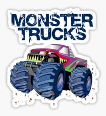 Monster Jam Stickers | Redbubble