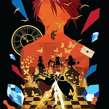 "Battler Negative Space" Poster for Sale by SwensonaDesigns | Redbubble