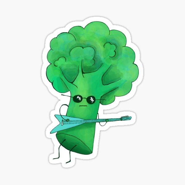 Broccoli Stickers | Redbubble