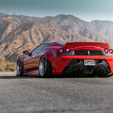 "Ferrari F430 Widebody" Poster for Sale by MikeKuhnRacing | Redbubble