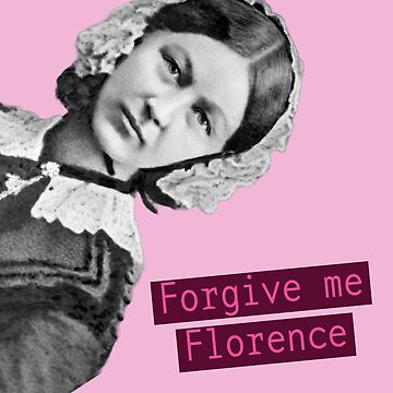 "Florence Forgive Me" Sticker for Sale by UndueBandit | Redbubble