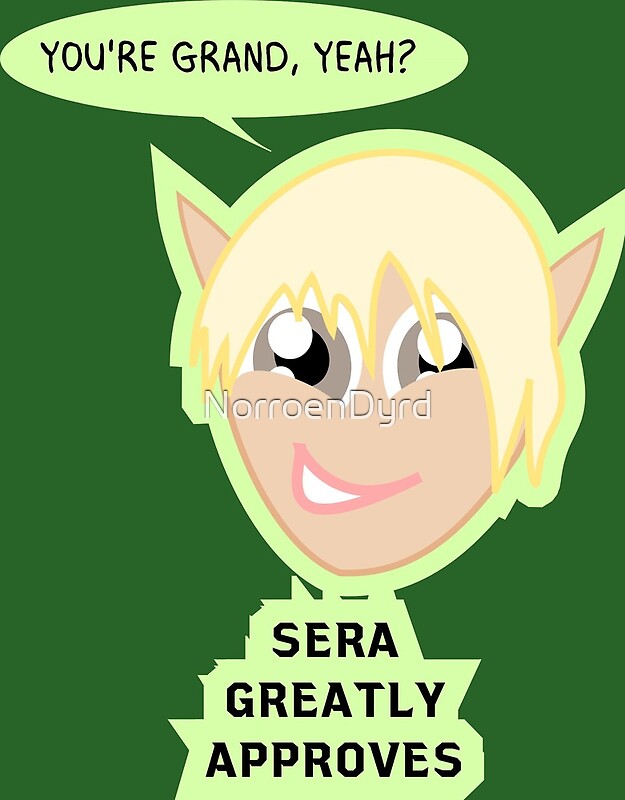 "Seal of Approval 4: Sera" by NorroenDyrd | Redbubble