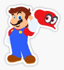 Super Mario Odyssey: Stickers | Redbubble