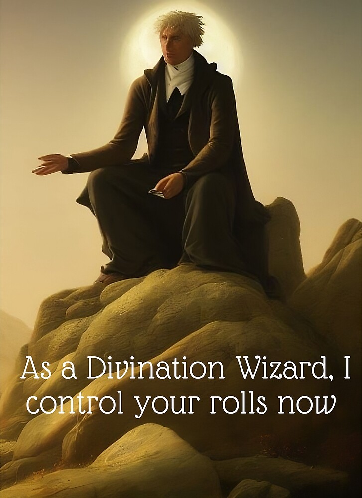 "Divination Wizard" by Mar-Art5 | Redbubble