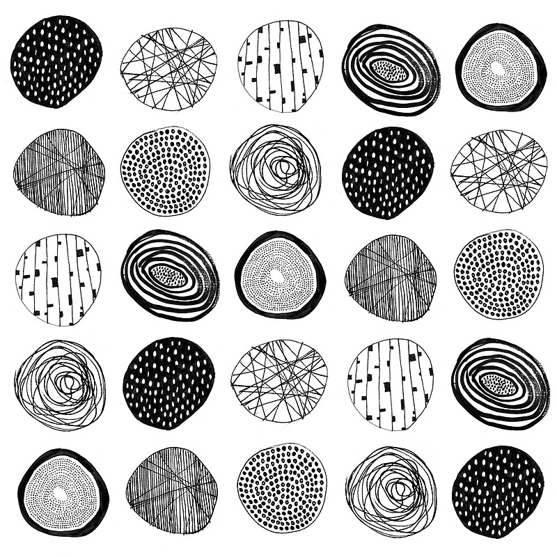 "random circles pattern" by BAKELITE | Redbubble