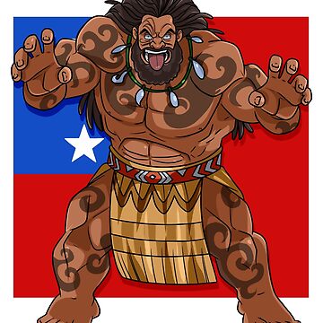 "Samoan Pride Polynesian Tribal Maori Samoa Flag" Sticker for Sale by ...