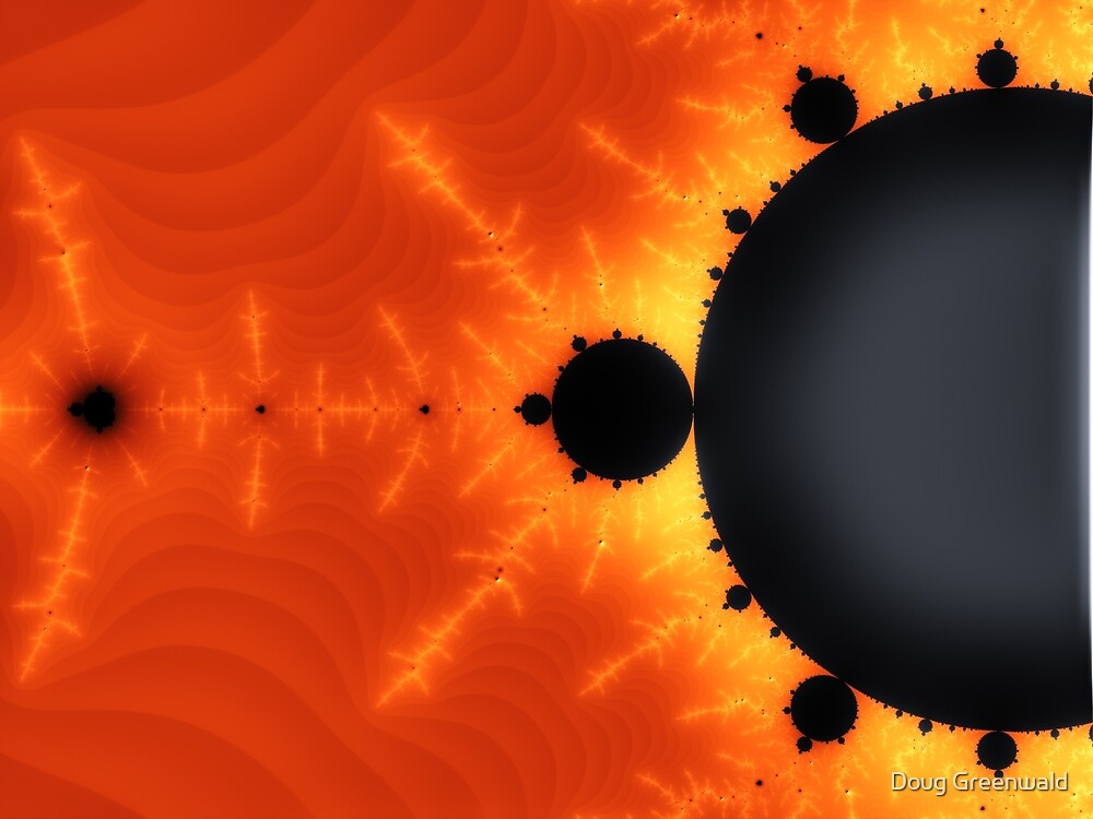"Mandelbrot on Fire" by Doug Greenwald | Redbubble