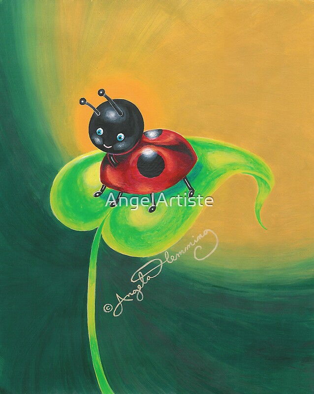 "Lindsey Ladybug" by AngelArtiste | Redbubble