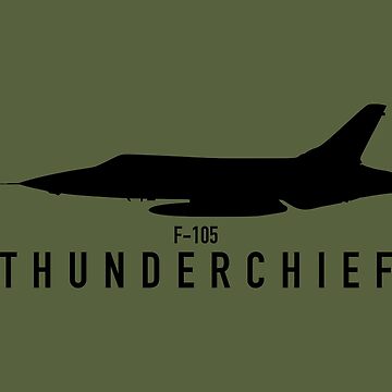 "F-105 Thunderchief" Sticker for Sale by StrongVlad | Redbubble