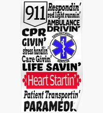 Paramedic: Posters | Redbubble