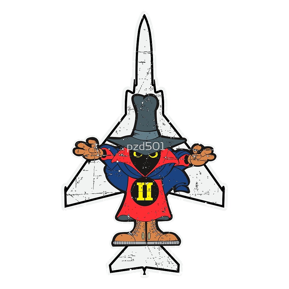 "Spooky F-4 Phantom II Blue-Red/Aircraft Silhouette - Grunge Style " by ...
