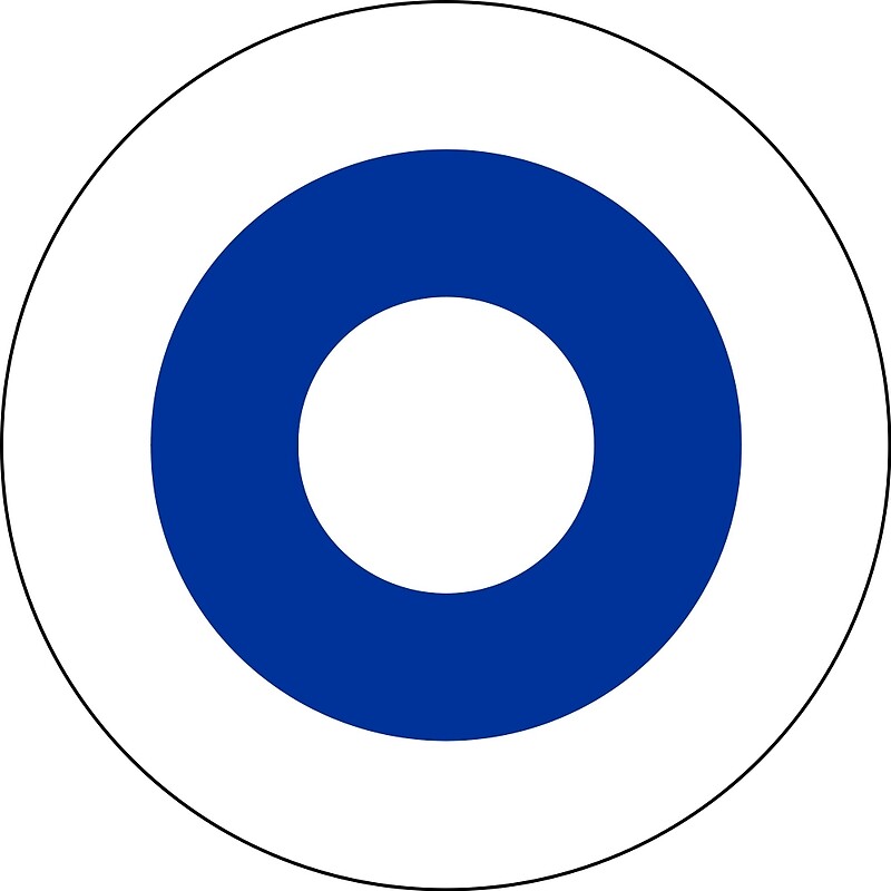 "Roundel of the Finnish Air Force " by abbeyz71 | Redbubble