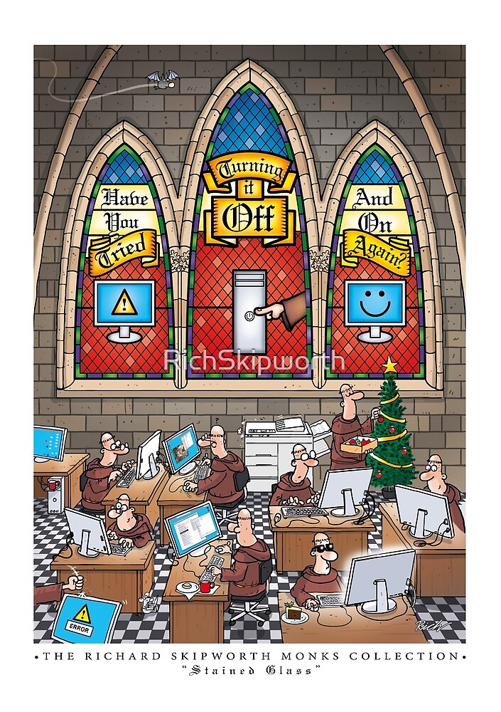 "Rich Skipworth Monks Collection: 'Stained Glass'" by RichSkipworth ...