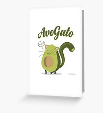 Cat Pun Greeting Cards | Redbubble