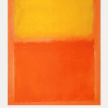 "Mark Rothko - Orange and Yellow 1956" Poster for Sale by joanrobertss ...