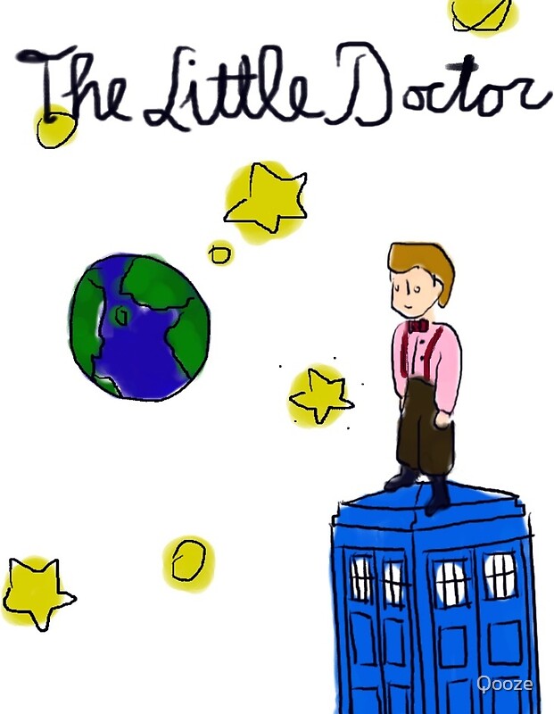 "The Little Doctor (open background)" by Qooze | Redbubble