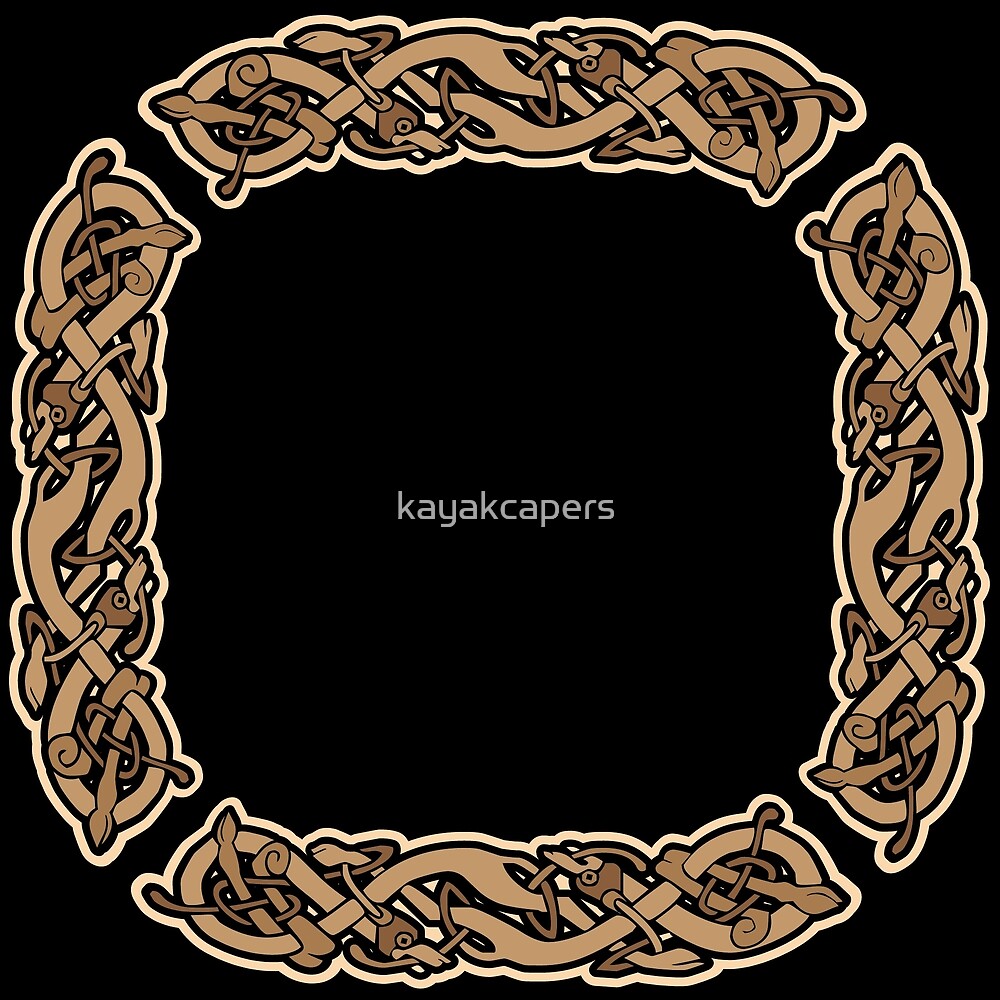 "Celtic Knotwork Square" by kayakcapers | Redbubble