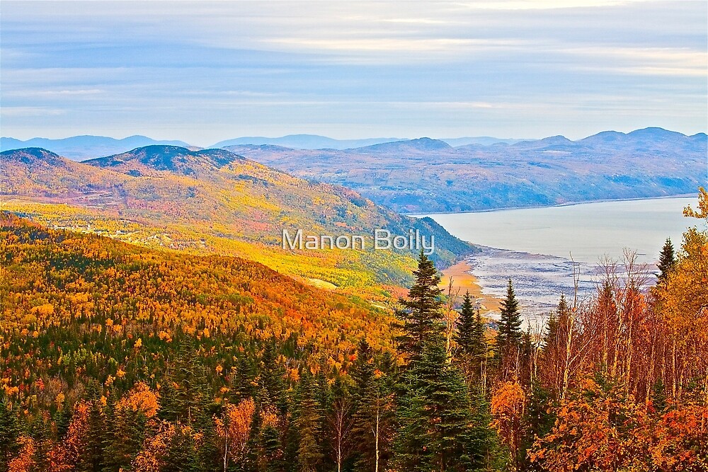 "Le Massif in Quebec at fall time" by Manon Boily | Redbubble