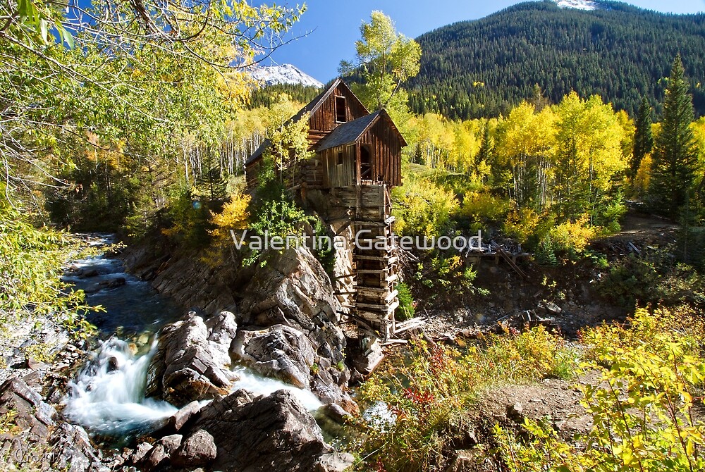 "Crystal Mill" by Valentina Gatewood | Redbubble