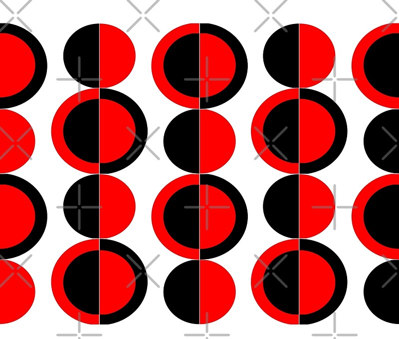 "Mod Circles" by Lois Eastlund | Redbubble