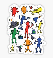 Keith Haring: Stickers | Redbubble