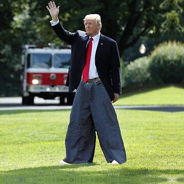 "JNCO Trump" Sticker for Sale by JahZu | Redbubble