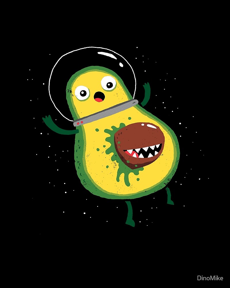 "Alien: Avocado" by DinoMike | Redbubble
