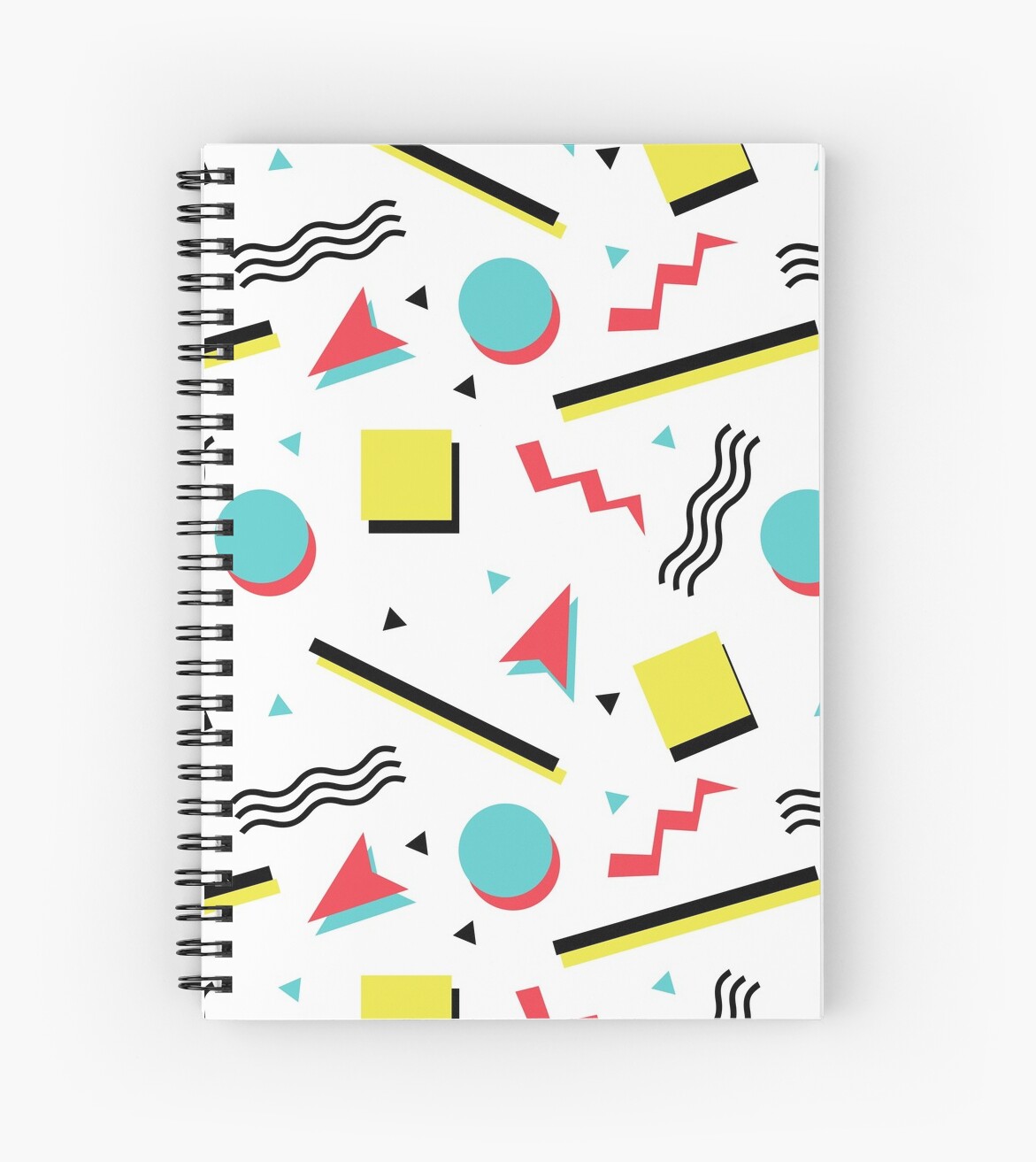 "Fun 90s Pattern" Spiral Notebooks by ketrena | Redbubble
